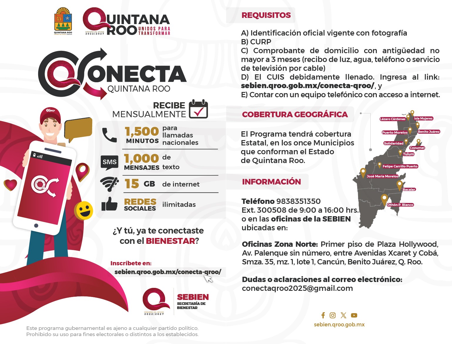 conecta-qroo - Secretaría del Bienestar